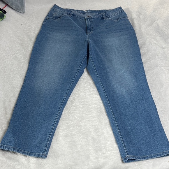 Style & Co. | Jeans | Style Co Womens Cropped Blue Jeans | Poshmark